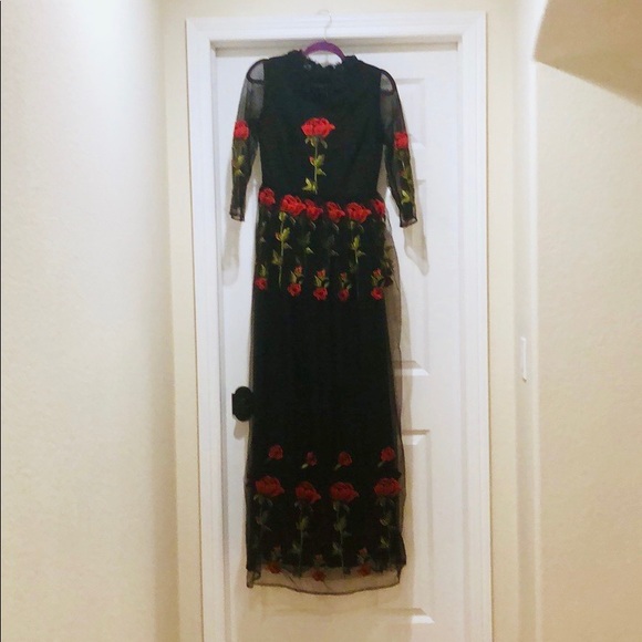 Dresses | Rose Accented Ball Gown | Poshmark